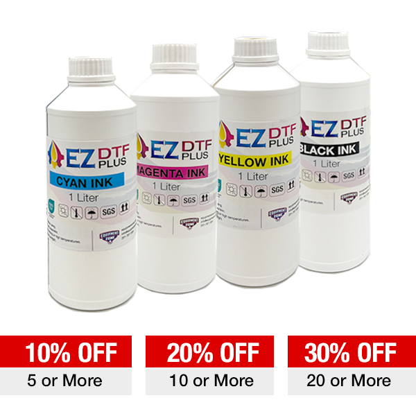EZ DTF PLUS Ink 1 Liter (1000 ml) — Equipment Zone Online Store