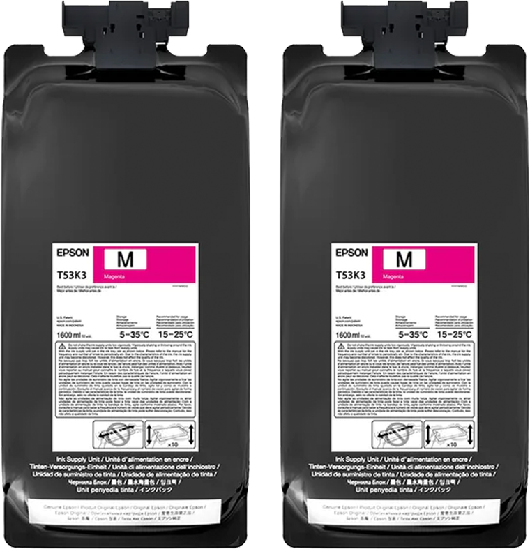 Epson Magenta Ink 1.6 Liter for F6470, F6470H Printer (2 Pack ...